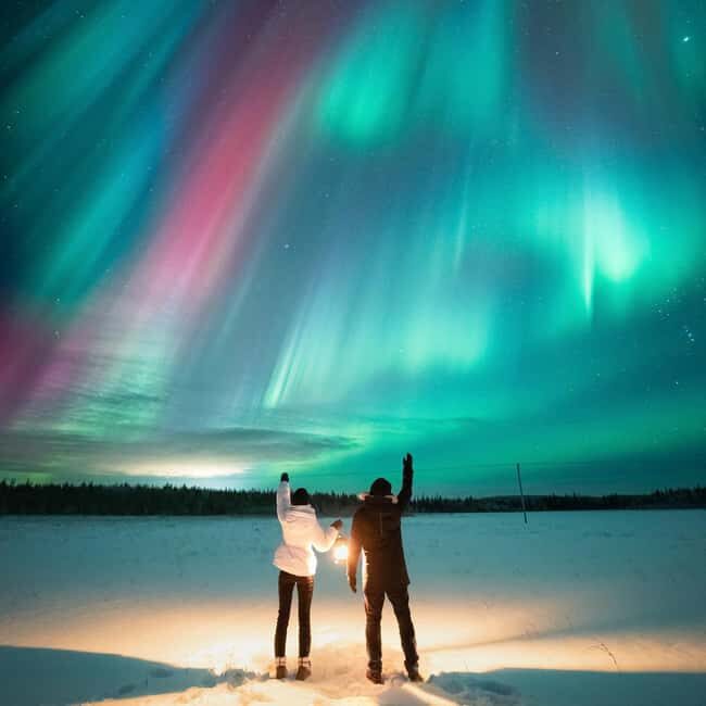 Levi: Northern Lights Pro Guaranteed - Unlimited Distance - Flexibility in Route and Timing