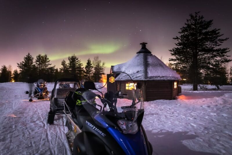 Levi: Northern Lights Snowmobile Safari and Campfire Picnic - The Sum Up