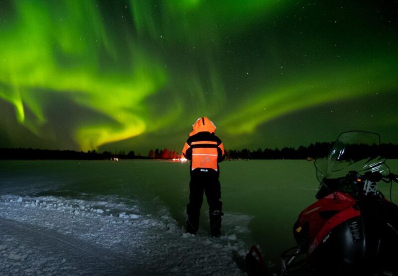 Levi: Northern Lights Snowmobile Tour with Snacks and Drinks - The Experience: What You Can Expect