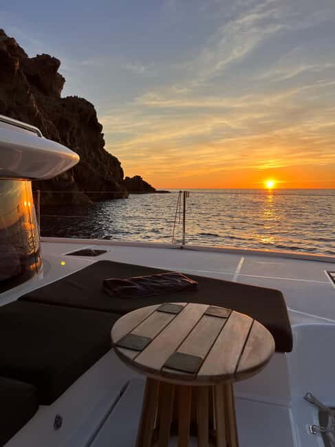 L'Île-Rousse, Corsica Catamaran Excursion: Agriates Sunset Aperitif - The Sum Up