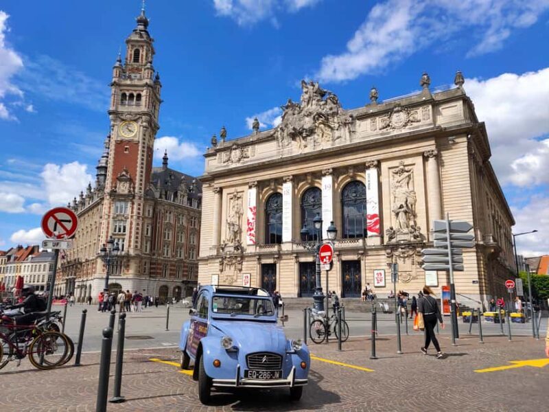 Lille Driving Tour by Convertible Citroen 2CV - Key Points