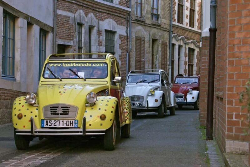 Lille Driving Tour by Convertible Citroen 2CV - The Vehicle: A Vintage Icon with Modern Comfort