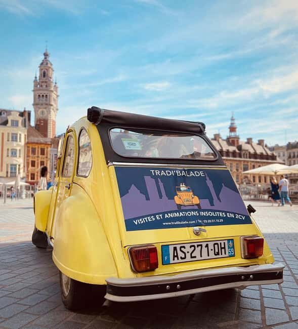 Lille Driving Tour by Convertible Citroen 2CV - FAQ