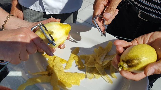 Limoncello Making and lunch with lemon base - Key Points
