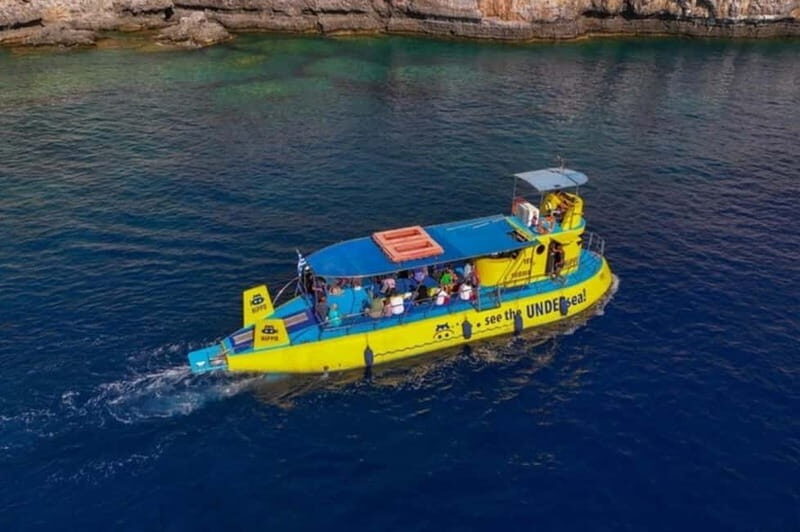 Lindos: 3Hour Hippo Submarine with Swim Stop at Navarone Bay - The Pros and Cons
