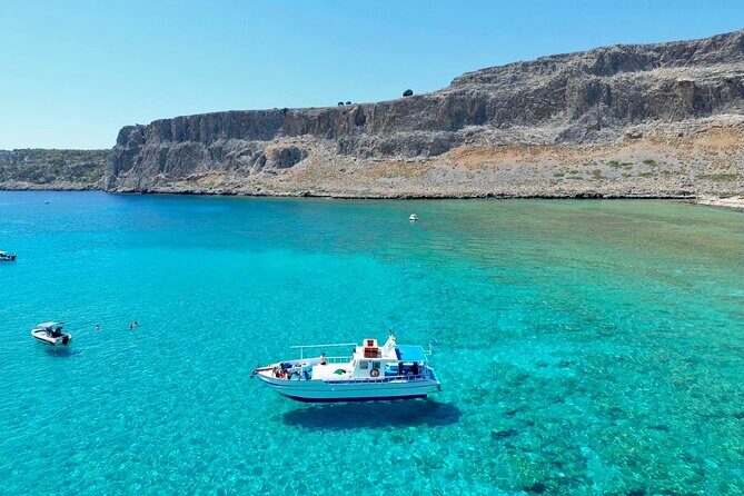 Lindos, Pefkos:Summer Breeze 3 Hour All Inclusive Swimming Cruise - Discover Rhodes on the Summer Breeze 3-Hour All-Inclusive Swimming Cruise