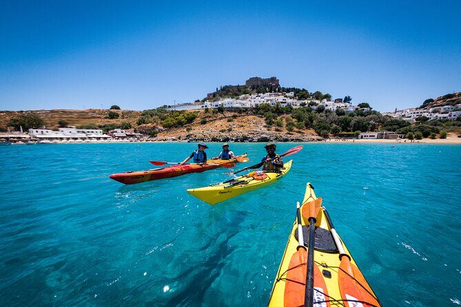 Lindos: Private Sea Kayaking Tour  Discover Lindos - Key Points