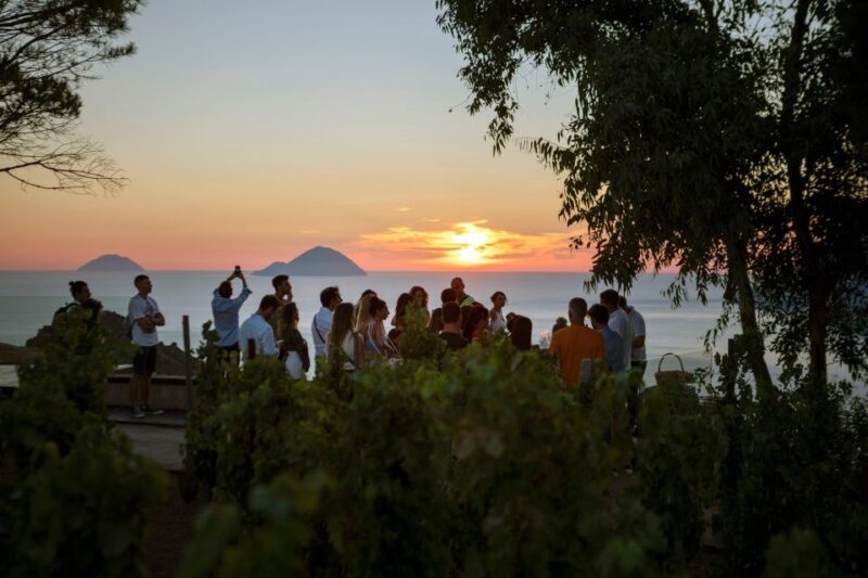 LIPARI WINERY - SUNSET WINE TASTING - Discovering the Magic of Lipari Sunset Wine Tasting