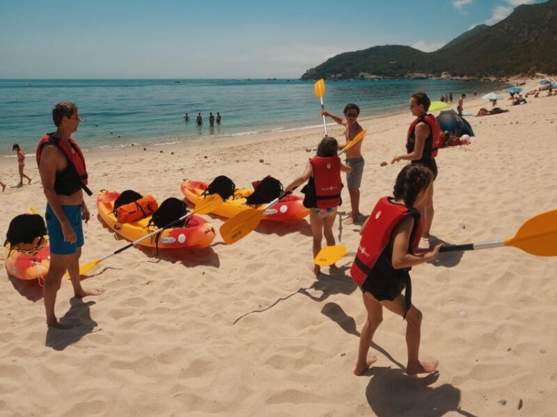 Lisbon: Arrábida Kayak & Wild Beach Snorkeling Pickup Option - An Overview of the Experience