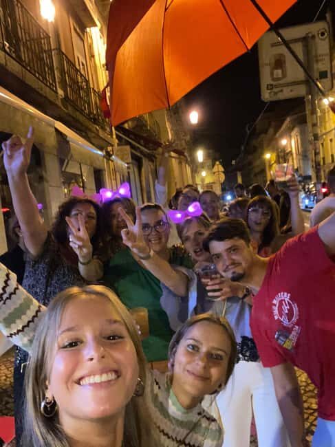Lisbon: Pub Crawl with Open Bar (Premium Upgrade Available) - The Pink Street Experience