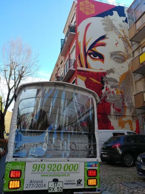 Lisbon Street Art by Tuk Tuk : Graffiti & Murals Discovery - Discovering Lisbon’s Vibrant Street Art Scene