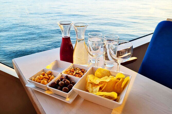 Lisbon Sunset cruise with Welcome Drink and Snack included - The Value for Money