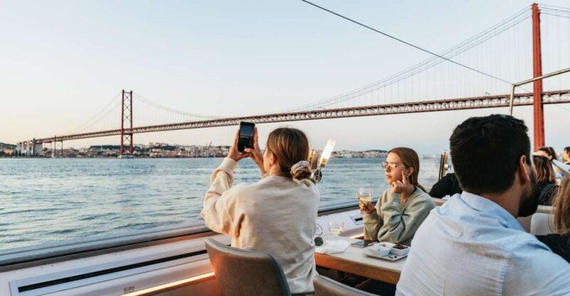 Lisbon: Sunset Cruise with Welcome Drink and Snacks - An Overview of the Experience