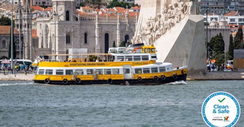 Lisbon: Tagus River Yellow Boat Cruise - Key Points  