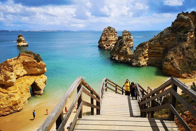 Lisbon to Algarve Private Tour: Benagil Caves Cruise & Top Sights - Key Points