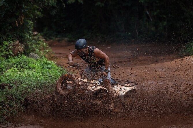 Live this extreme adventure tour. Jungle zip line with ATV and cenote swim. - FAQs