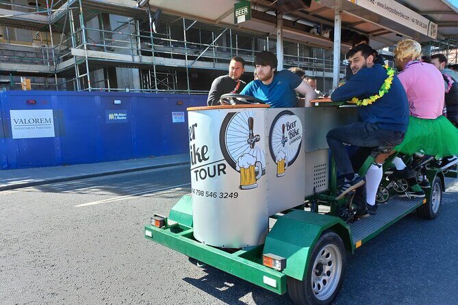 LIverpool beer or prosecco bike tour - Key Points