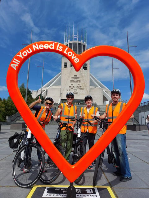 Liverpool: City Centre Highlights Tour on eBikes - Key Points
