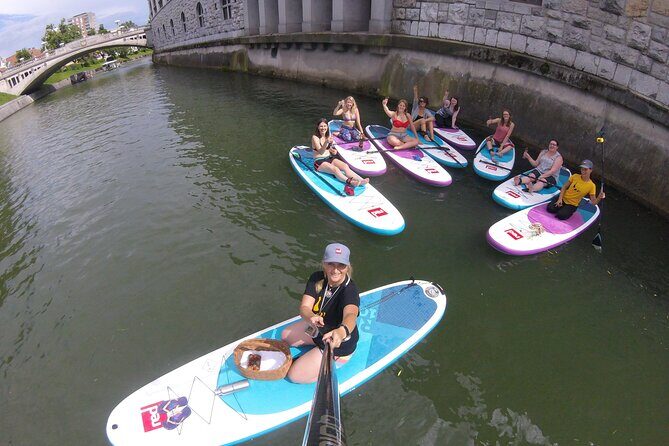 Ljubljana Stand-Up Paddle Boarding Lesson and Tour - The Itinerary in Detail