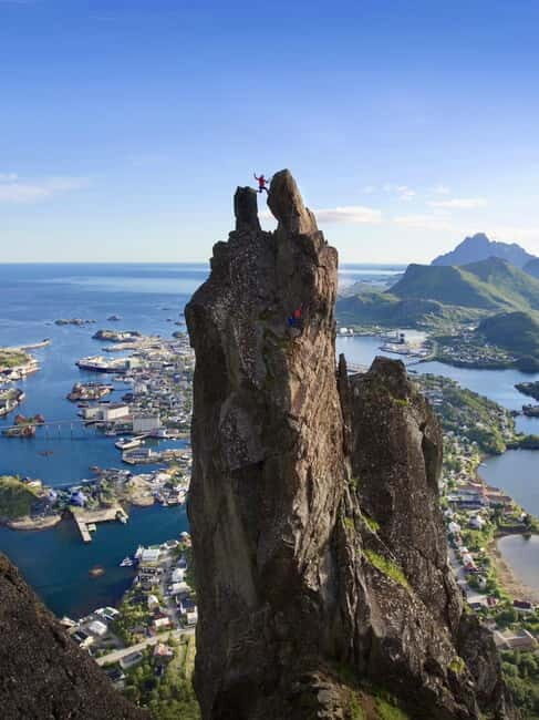 Lofoten: Climb Svolværgeita with a certified tour guide and experience the adventure! - A Closer Look at the Experience