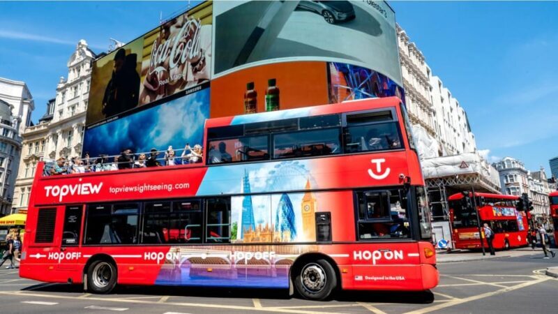 London: 24-Hour Hop-On Hop-Off Bus Pass - What Does the Tour Cover?