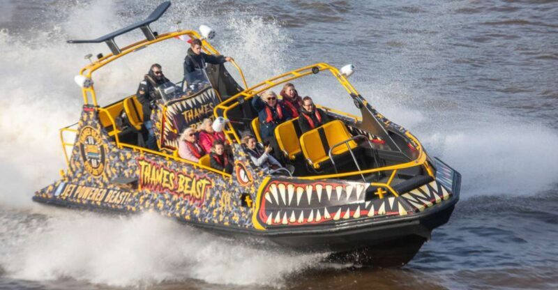 London: 40-Minute Thames Beast Jetboat Tour - What You Can Expect from the Thames Beast Jetboat Tour