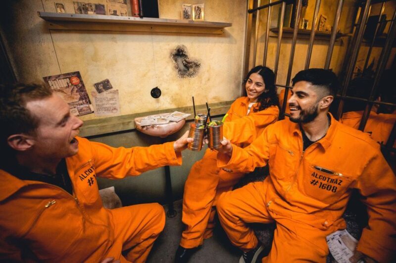 London: Alcotraz Immersive Prison Cocktail Experience Ticket - An Inside Look at the Alcotraz Experience in London
