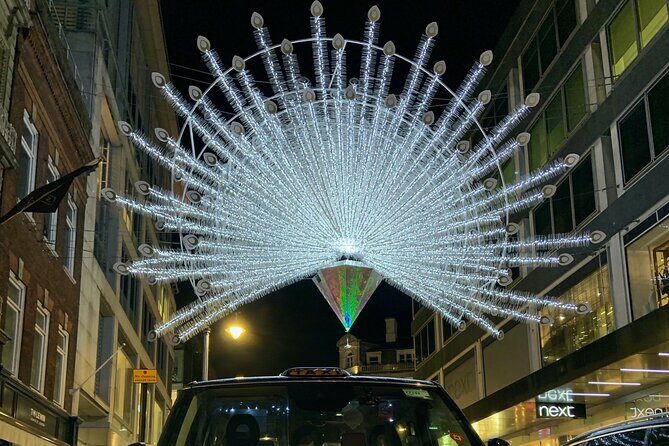 London Bespoke Black Cab Christmas Lights & Sights Private Tour - Regent Street & Bond Street