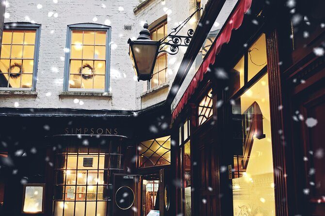 London Christmas Carol & Charles Dickens Small Group Walking Tour - The Itinerary in Detail