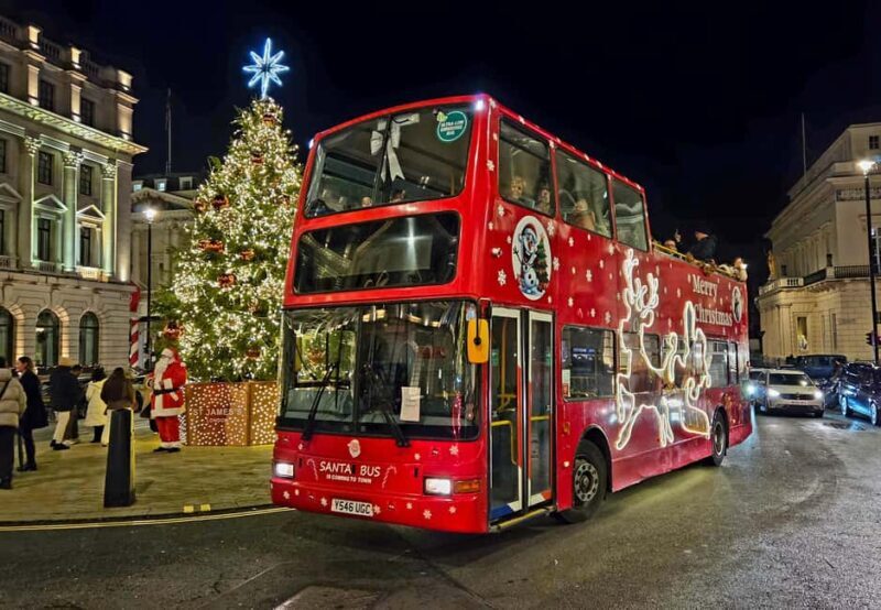 London: Christmas Lights Santa Sleigh Open-Top Tour - A Closer Look at the Tour Itinerary