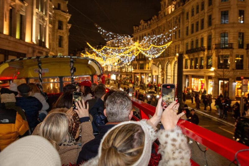 London: Christmas Lights Tour by Vintage Double-Decker Bus - Practical Details