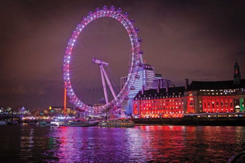 London: Christmas Party Dinner Cruise - London: Christmas Party Dinner Cruise — A Festive Night on the Thames