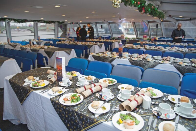 London: Christmas Party Lunch Cruise - FAQs