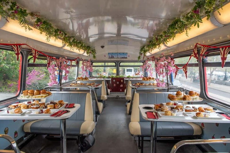London: Great British Afternoon Tea Bus Tour - Key Points