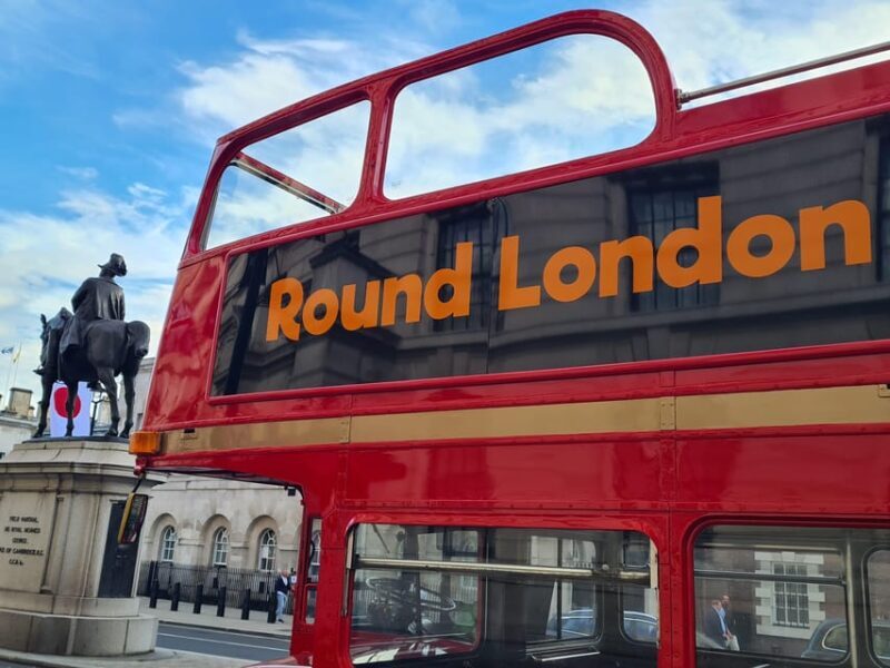 London: Guided Sightseeing Tour on a Vintage Open-Top Bus - The Sum Up
