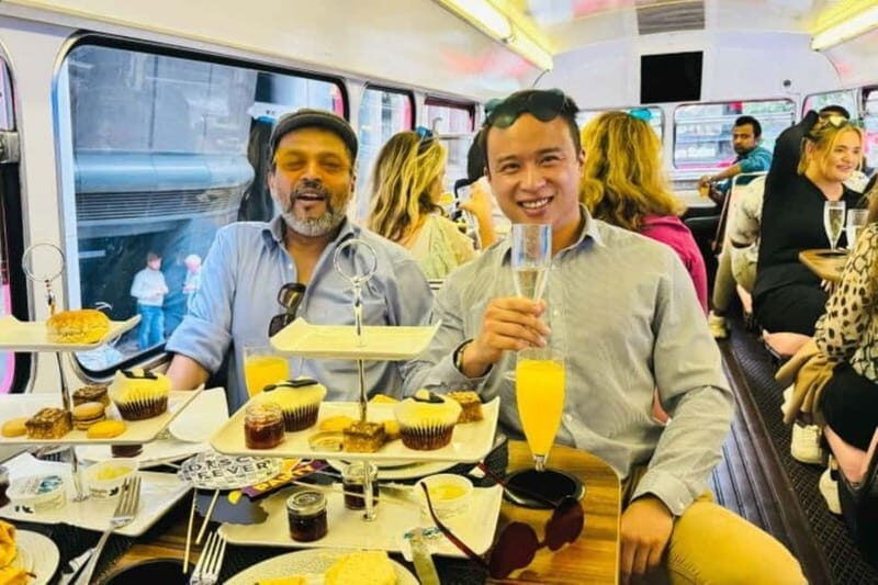 London: "Here We Go Again" Afternoon Tea Bus - Key Points