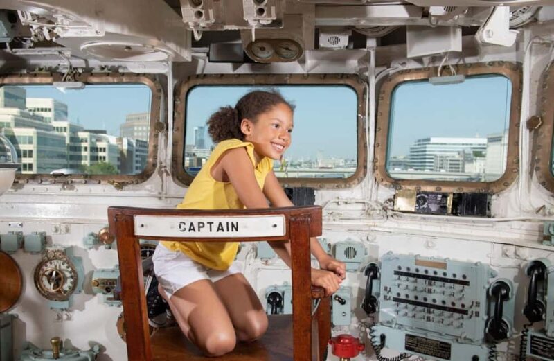 London: HMS Belfast Ticket & Southbank Highlights Audio Tour - Key Points