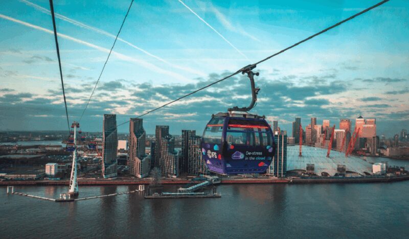 London: IFS Cloud Cable Car Champagne Experience - Key Points