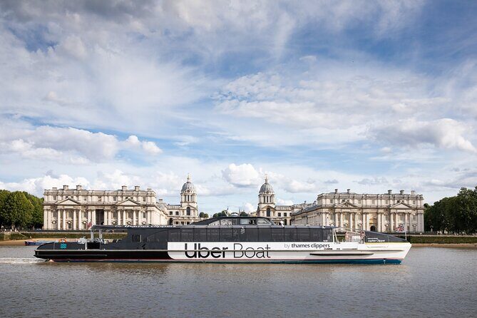 London: Naval College + Painted Hall + Uber Boat: One Way Trip - What’s Included and What’s Not