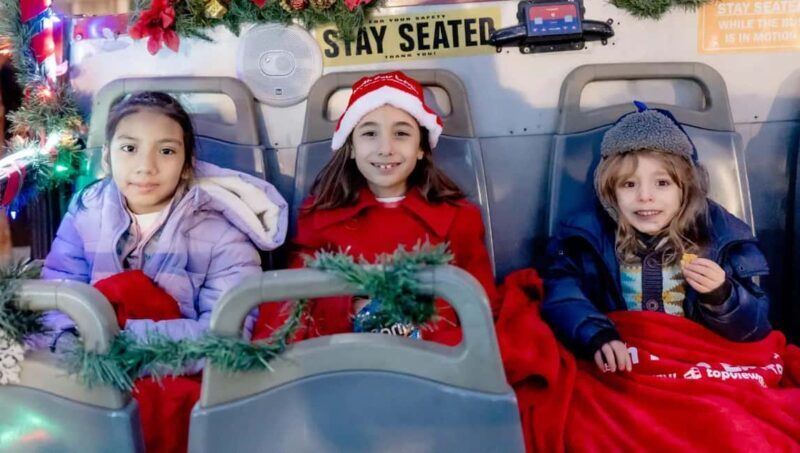 London: North Pole Express Tour with Santa & Festive Fun - FAQ