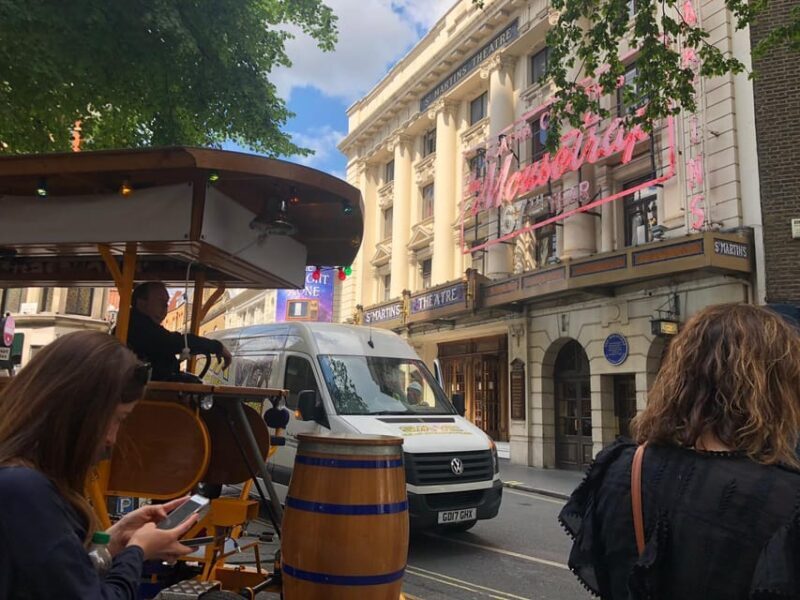 London: Piccadilly and Soho Beer Bike Tour - A Different Way to Explore London’s West End