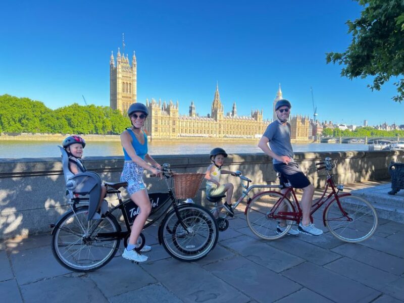 London: Private Family Guided Bike Tour with Childseats - The Sum Up