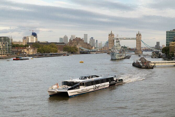 London Roundtrip Thames Cruise Uber Boat by Thames Clippers - London Roundtrip Thames Cruise Uber Boat by Thames Clippers