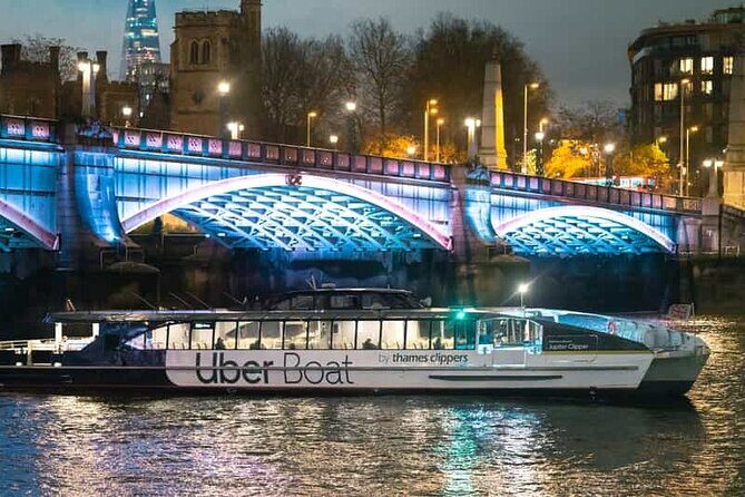 London Roundtrip Thames Cruise Uber Boat by Thames Clippers - What to Expect During Your Ride
