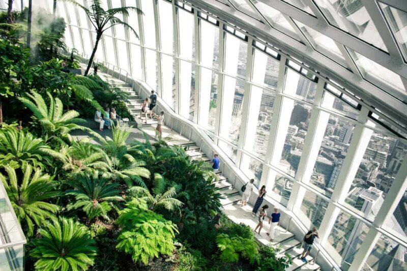 London: Sky Garden Early Access with Pastry and Hot Drink - Key Points