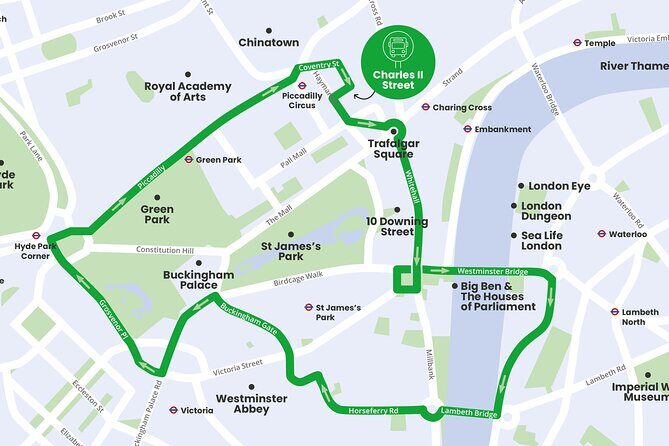 London Tootbus Kids Tour with Bespoke Live Guided Commentary - Key Points