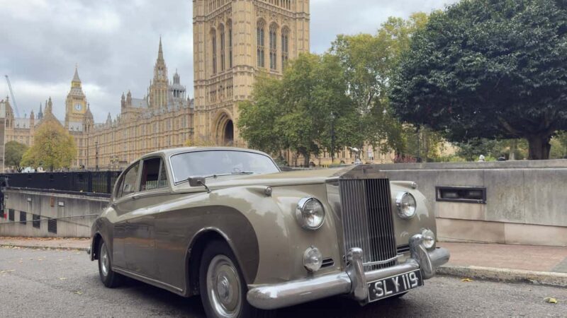 London Tour in a Vintage Rolls Royce - Key Points