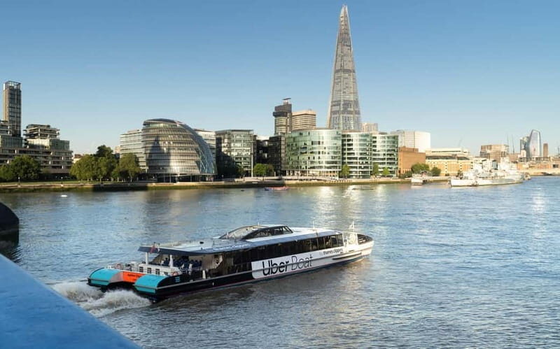 London: Uber Boat by Thames Clippers Return River Ticket - The Sum Up