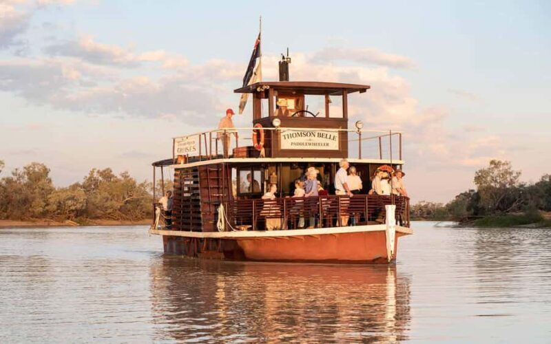 Longreach: Sunset Paddlewheeler Cruise, Show and Dinner - Introduction to the Sunset Paddlewheeler Experience