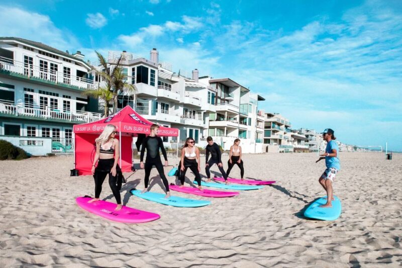 Los Angeles: Surfing Lesson in Venice Beach - Equipment and Inclusions